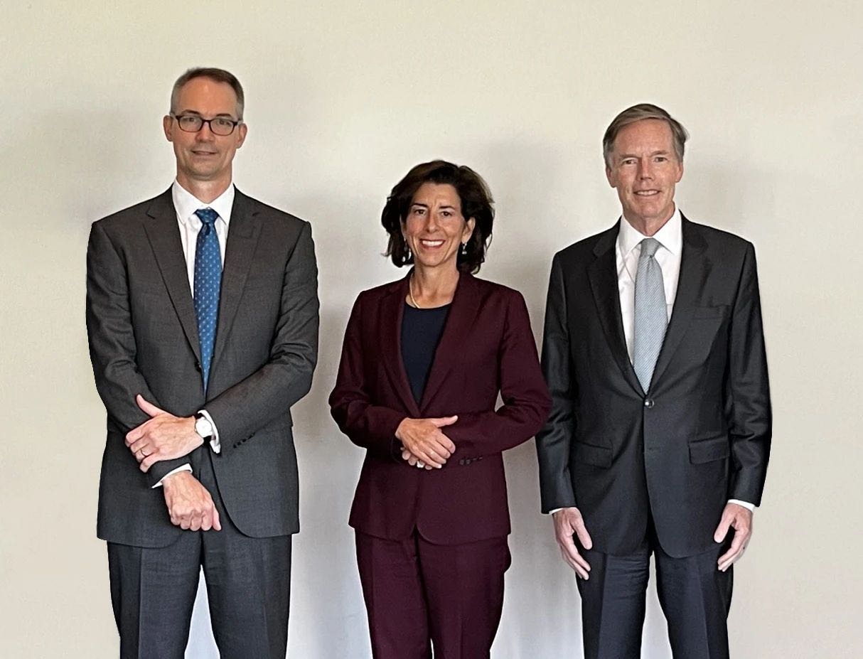 AmCham China Meets with US Commerce Secretary Gina Raimondo – AmCham China
